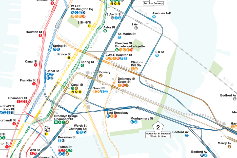 IND Second System Track Map – vanshnookenraggen